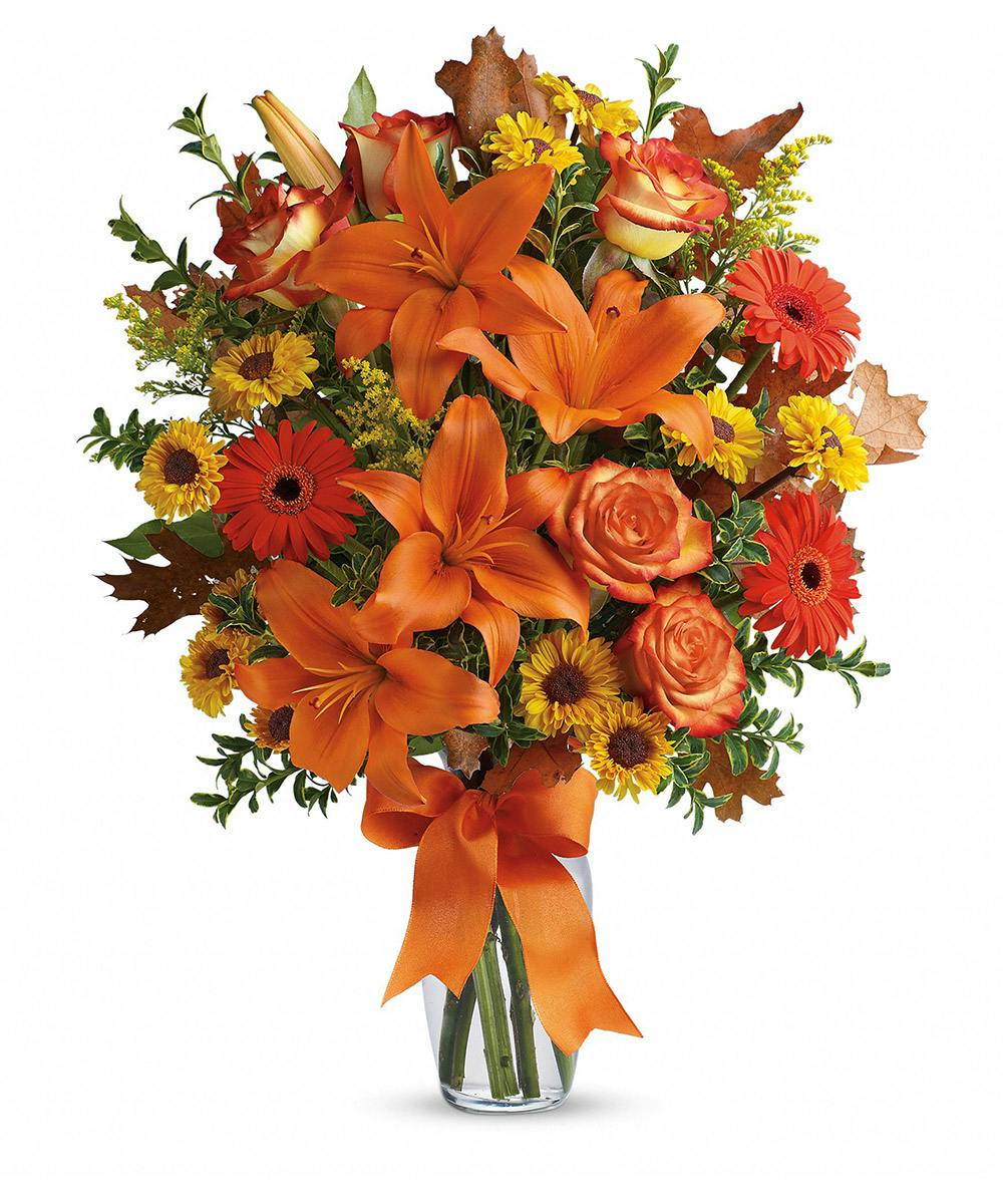 Burst of Autumn Fall Bouquet | Ron & Alicia Robinson Florist